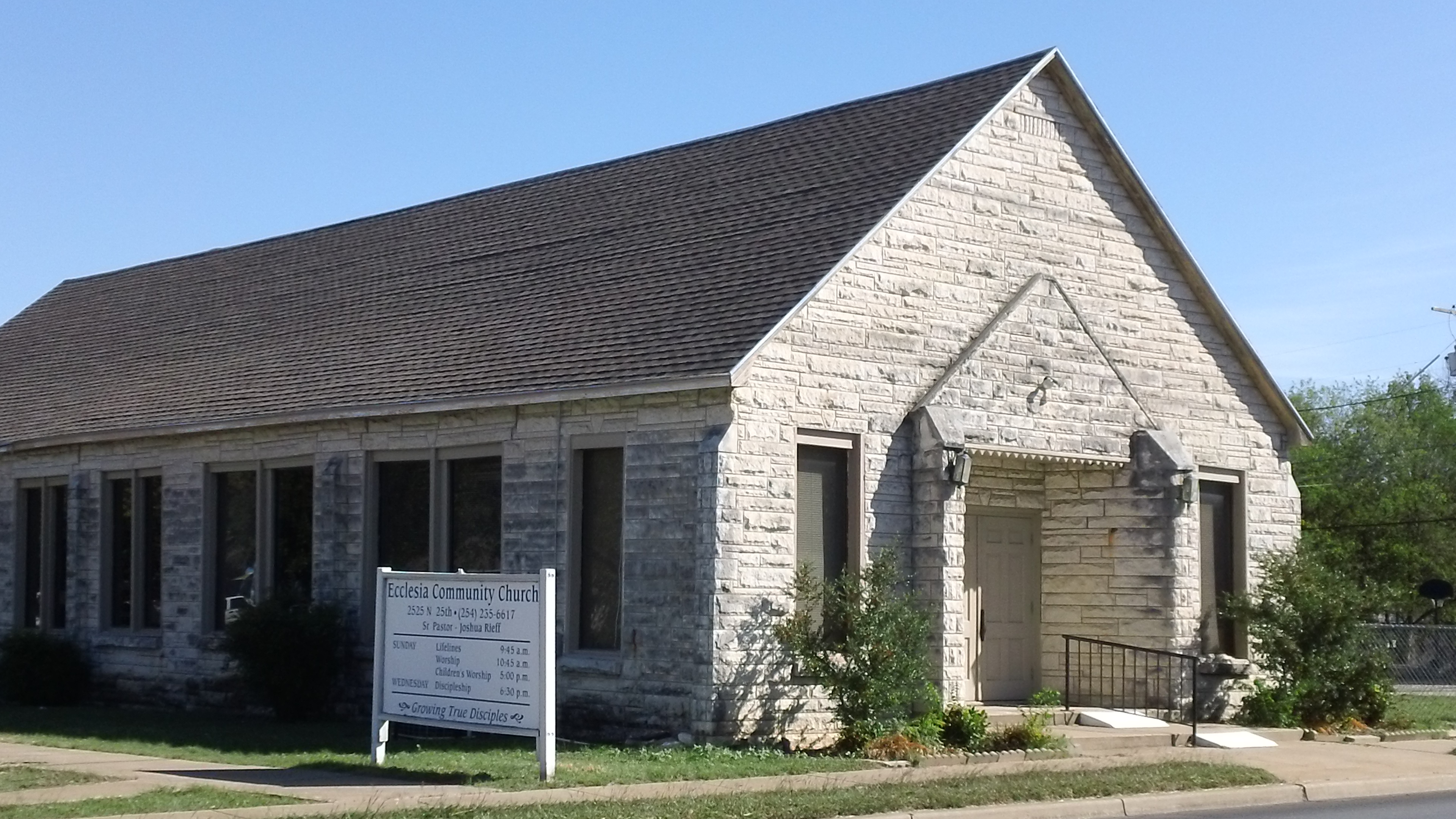 Ecclesia Community Church | Waco Regional Baptist Association